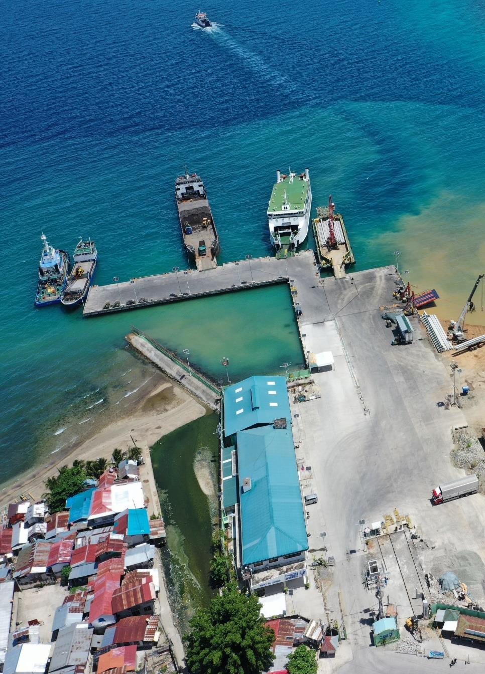 Construction of RC Deck Apron, Port of Jagna, Bohol – JFAP Construction
